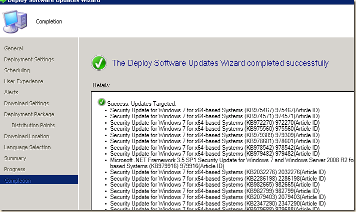 Sccm 2012 Ile Software Update Nasıl Yapılır Software Update Wsus